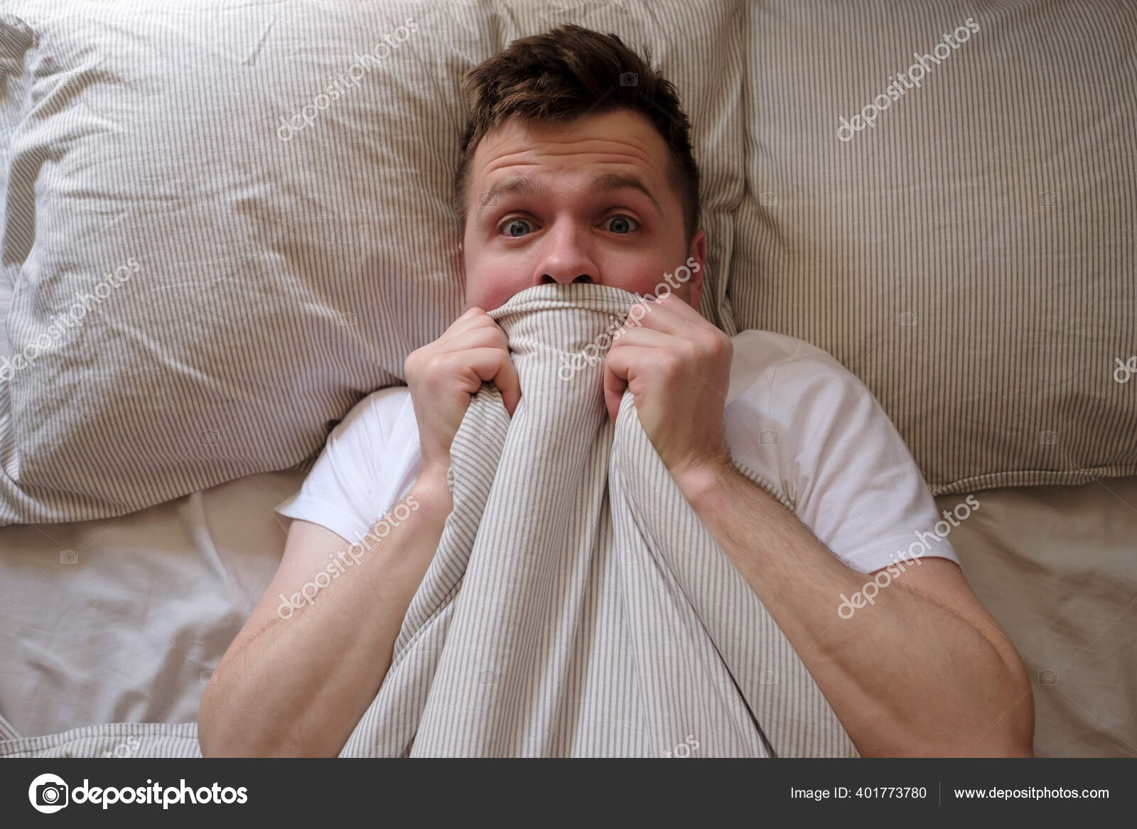 Man Having A Nightmare