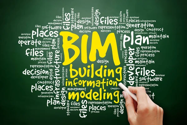 BIM - building information modeling word cloud Stock Vector by ©dizanna ...