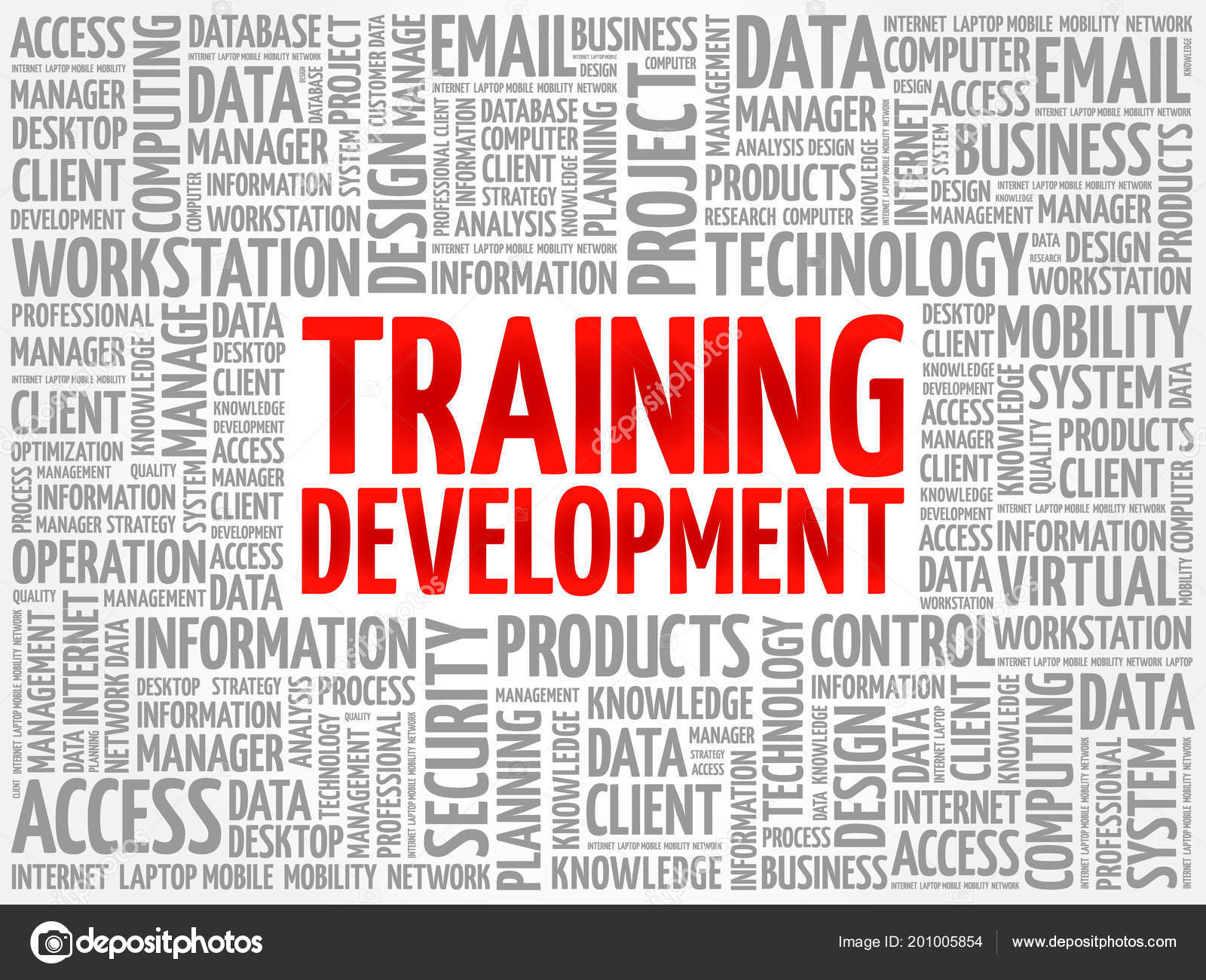 Training Development Word Cloud Concept Stock Vector Image by ©dizanna ...