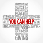 You can help word cloud collage Stock Vector Image by ©dizanna #251083858