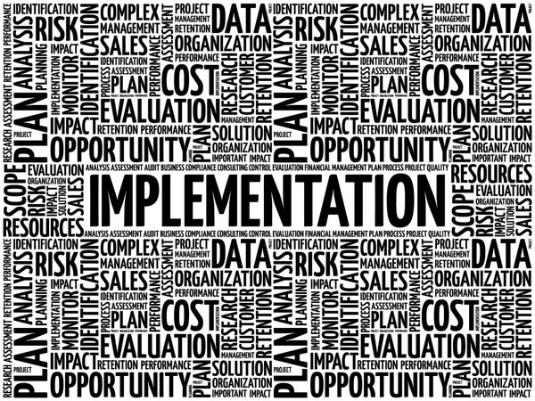 Implement word cloud Stock Vector by ©dizanna 96648218