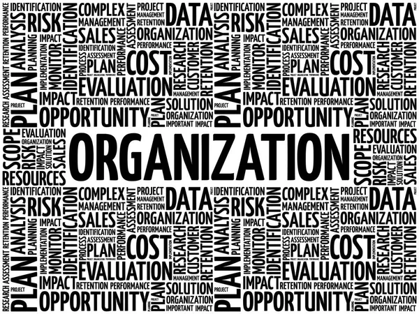 Organization Word Cloud Collage Business Concept Background Stock ... Organization Word Cloud Collage Business Concept Background Stock ...