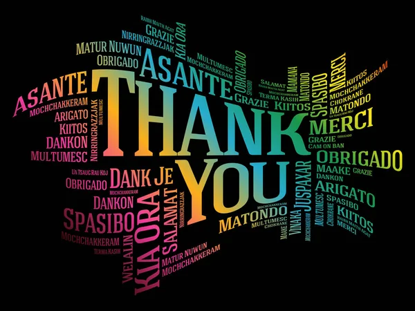 Thank You Word Cloud concept Stock Vector by ©dizanna 112432100