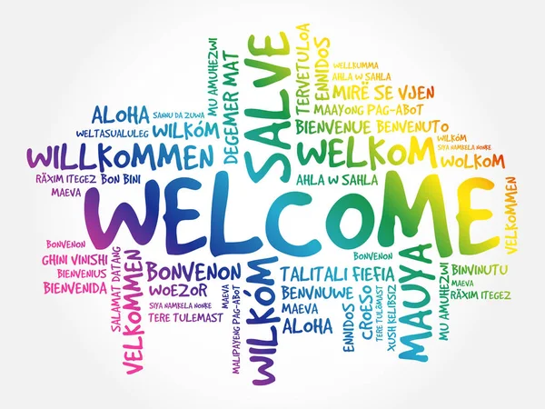Welcome multi language Vector Art Stock Images | Depositphotos