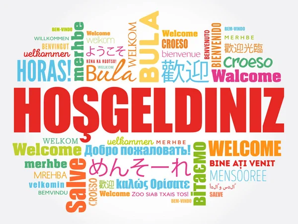 WELCOME word cloud in different languages ⬇ Vector Image by © dizanna ...