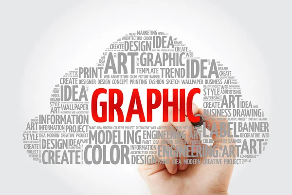 GRAPHIC word cloud Stock Vector by ©dizanna 136616038