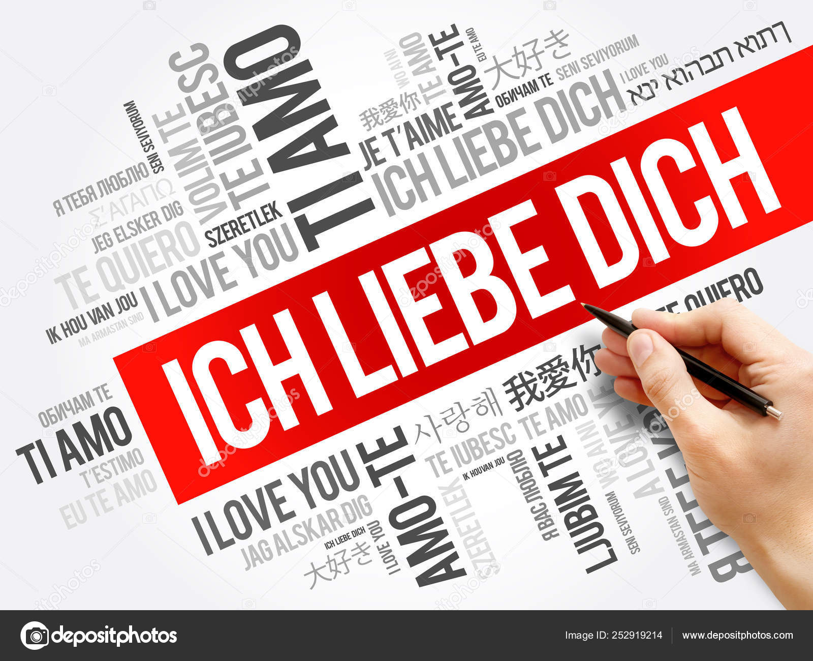 The Word Love In German