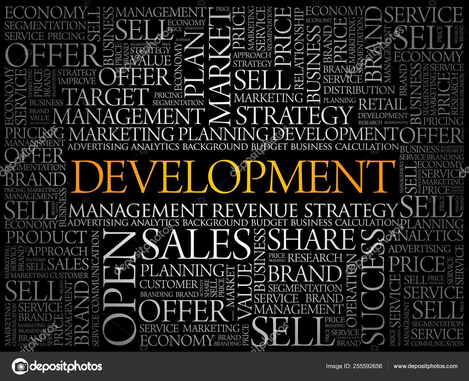 Development word cloud collage Stock Vector Image by ©dizanna #255592656