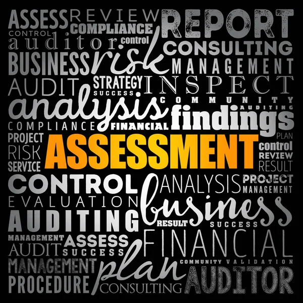 ASSESSMENT word cloud collage Stock Vector by ©dizanna 177906802