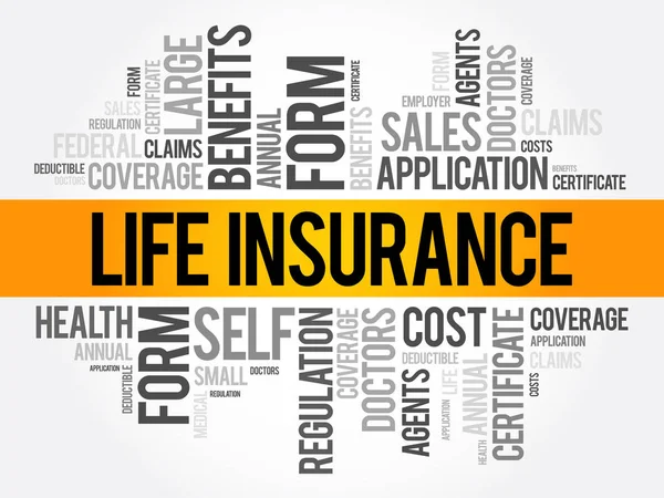 LIFE Insurance word cloud collage Stock Vector Image by ©dizanna #163056606