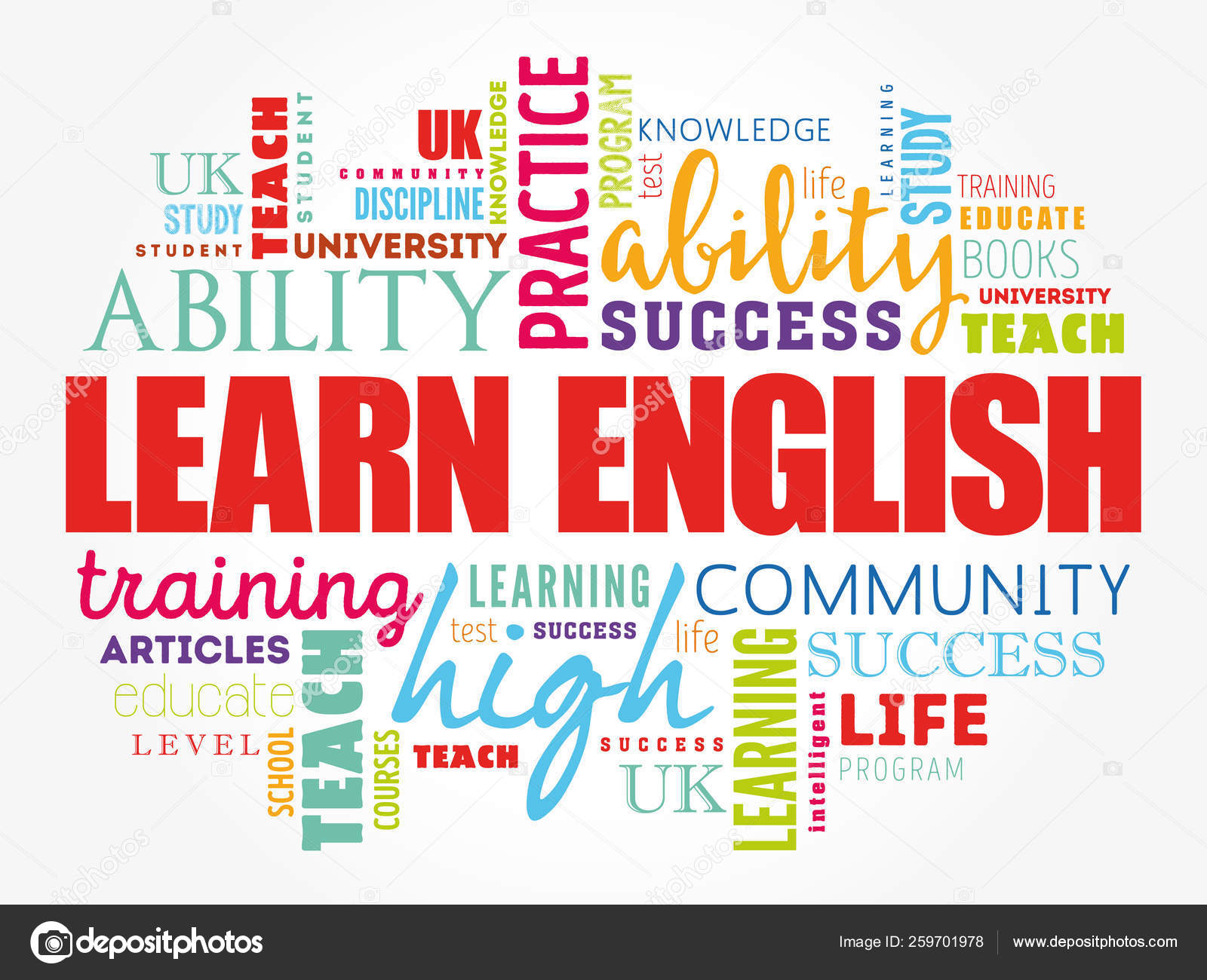 English Word Cloud