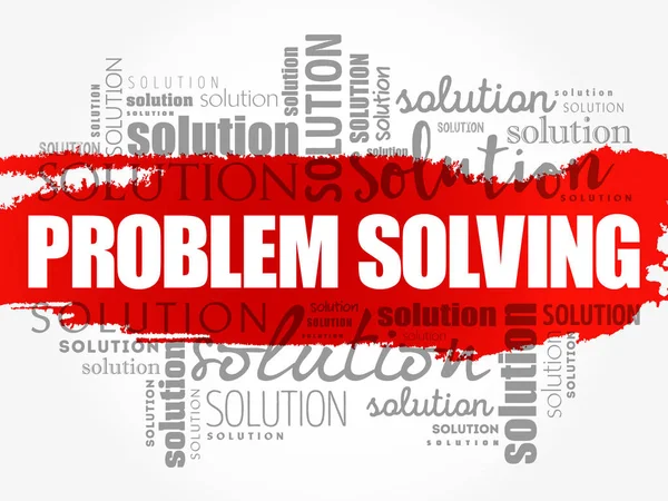 Problem solving aid word cloud collage Stock Vector by ©dizanna 177608968