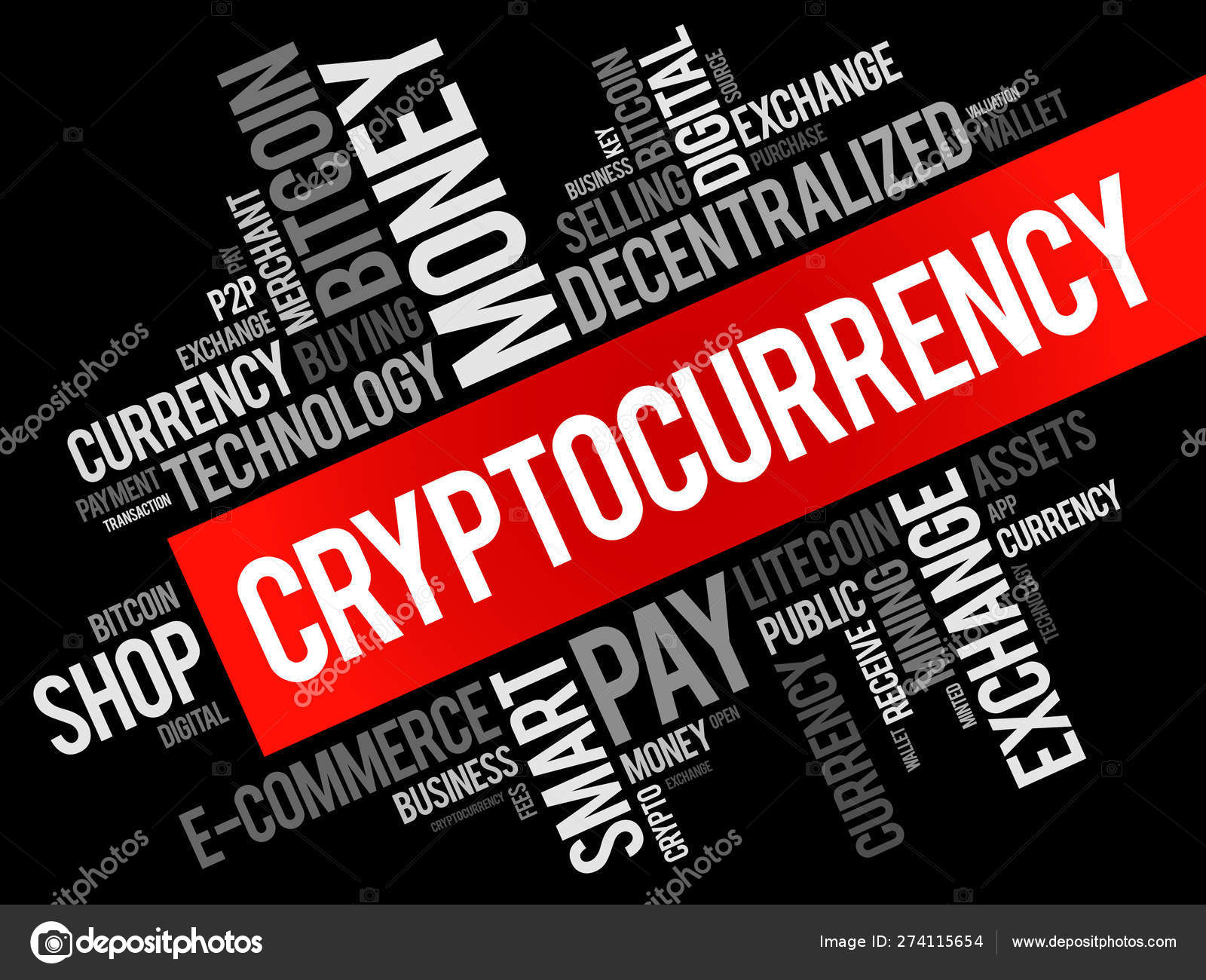 CryptoCurrency word cloud collage Stock Vector Image by ©dizanna #274115654