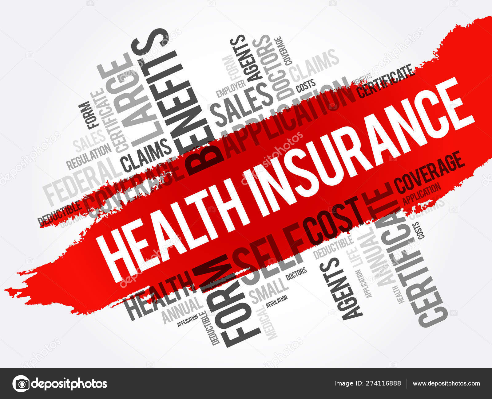 Health Insurance word cloud collage Stock Vector by ©dizanna 274116888