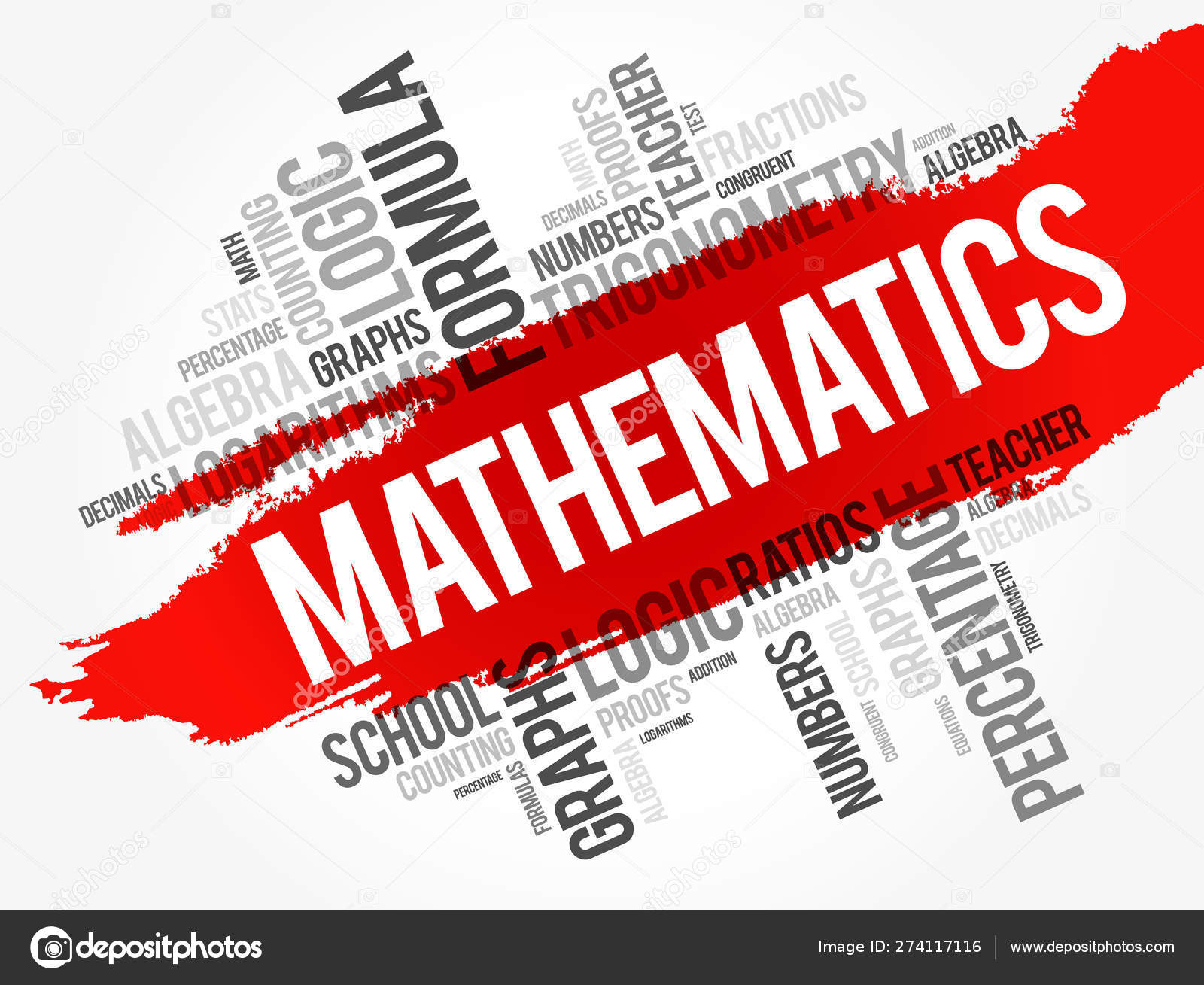 Mathematics word cloud collage Stock Vector by ©dizanna 274117116