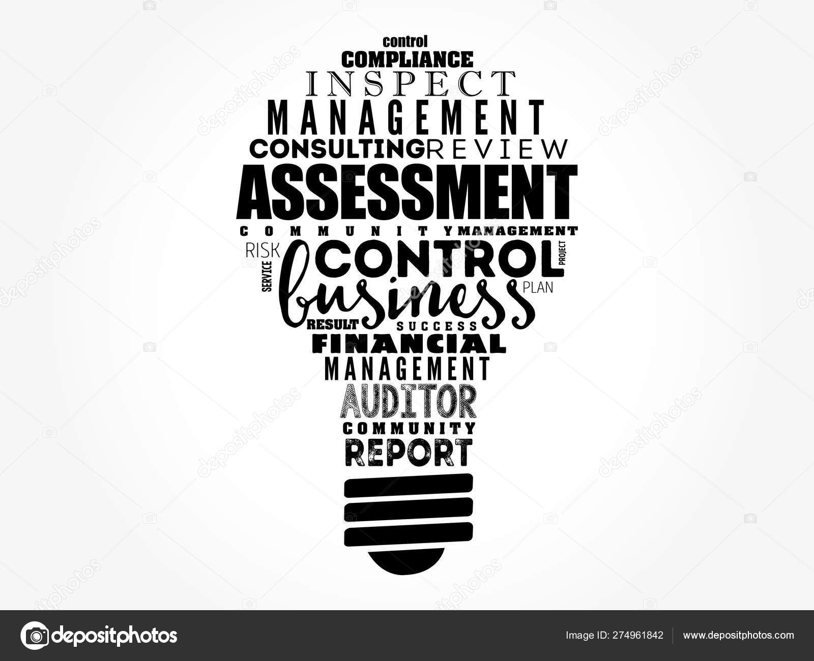 ASSESSMENT light bulb word cloud Stock Vector by ©dizanna 274961842