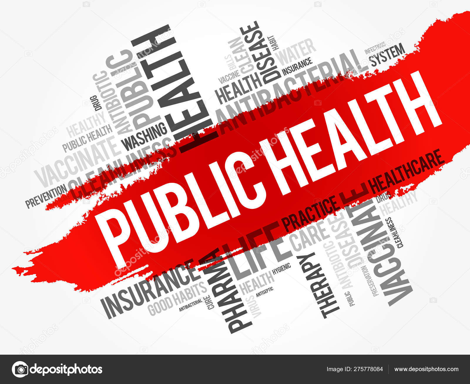 Public health word cloud collage Stock Vector by ©dizanna 275778084