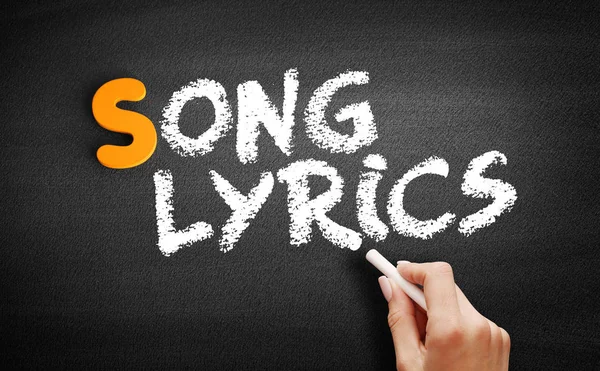 Song lyrics Stock Photos, Royalty Free Song lyrics Images | Depositphotos