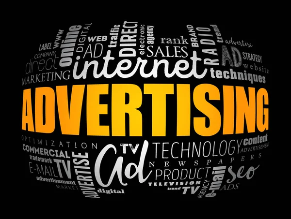 ADVERTISING word cloud concept Stock Vector by ©dizanna 265378154