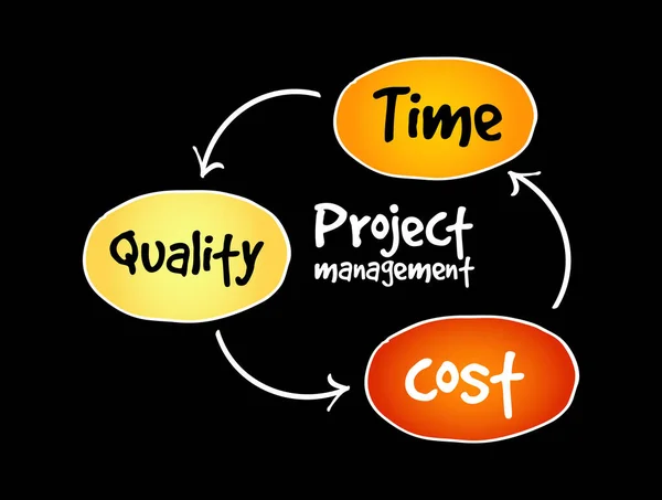 Project Management flow chart mind map Stock Vector by ©dizanna 168418548