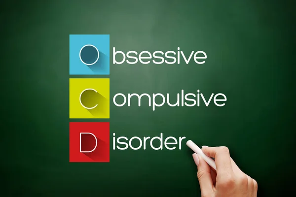 Ocd Obsessive Compulsive Disorder Acronym Medical Concept Background ...