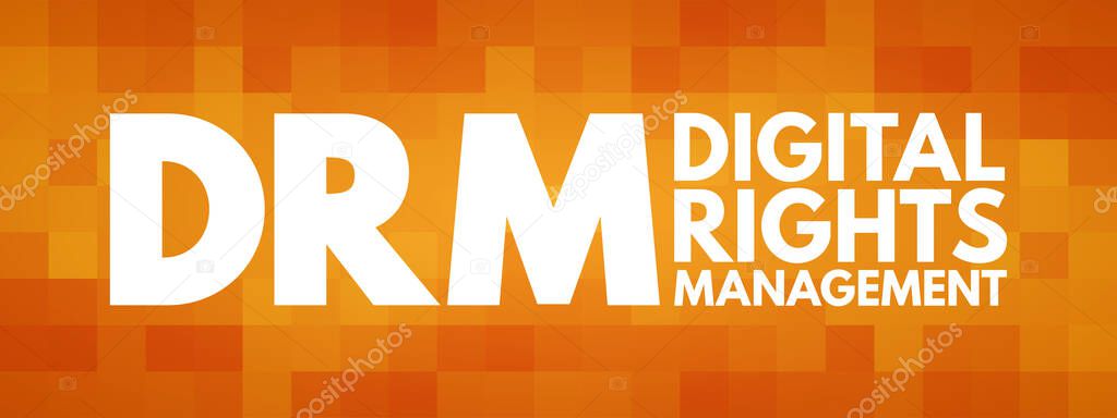 54 Drm Vector Images, Drm Illustrations | Depositphotos