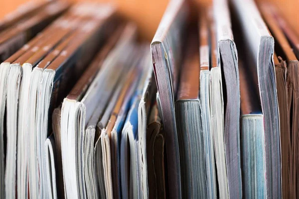 Pile of old Magazines — Stock Photo © billiondigital #161284242