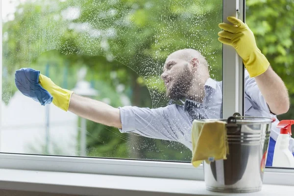 Funny window cleaner Stock Photos, Royalty Free Funny window cleaner ...