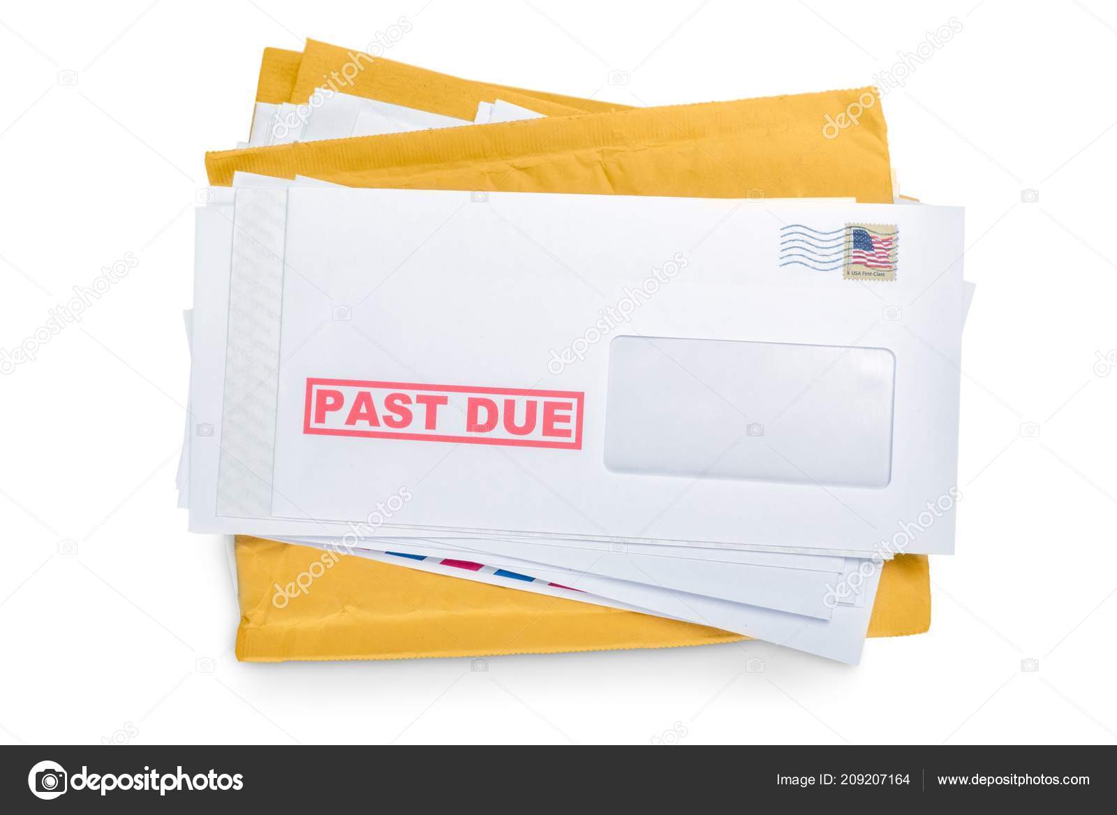 Past Due Envelope