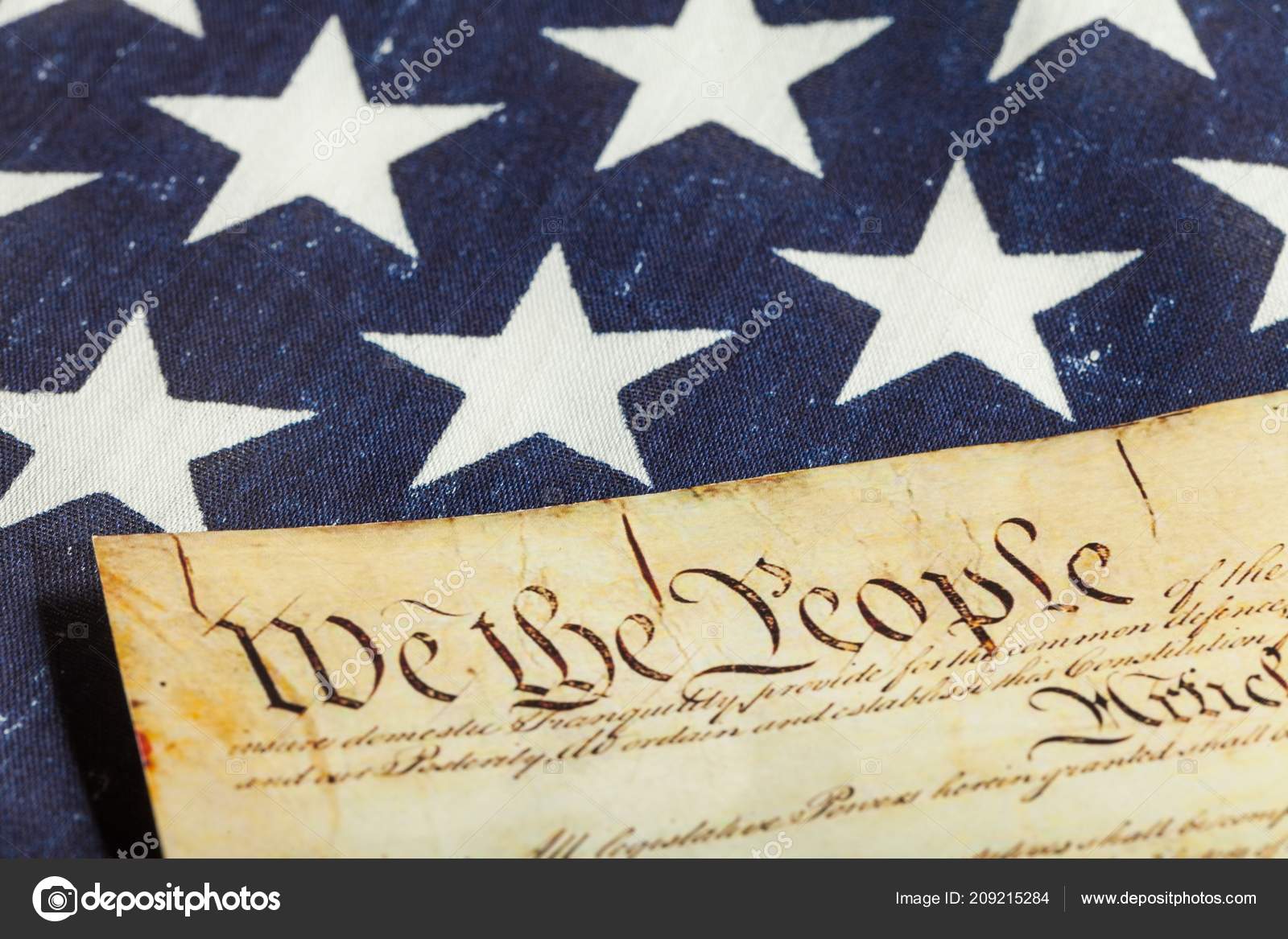 Us constitution. — Stock Photo © billiondigital #209215284