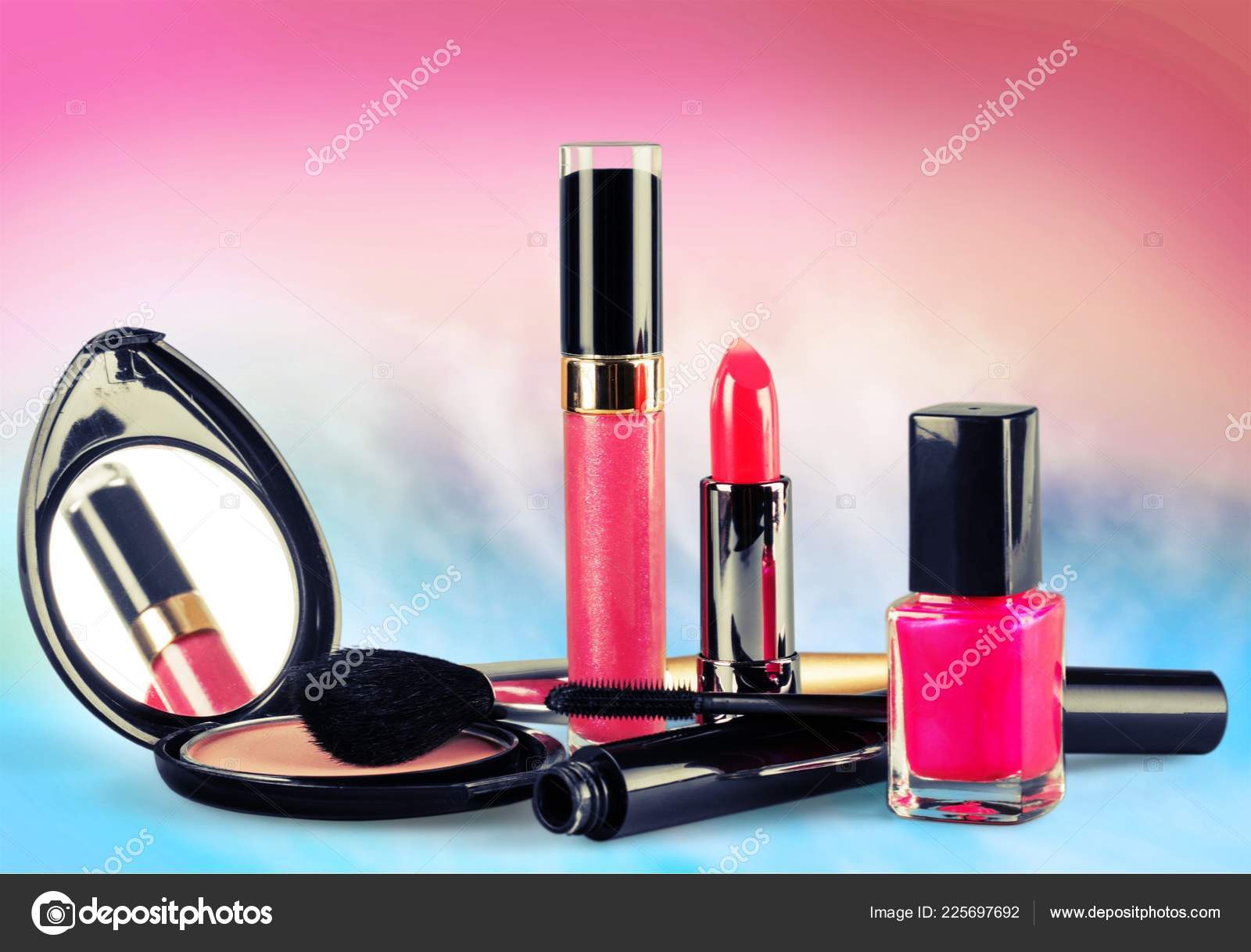 Set Different Cosmetics — Stock Photo © billiondigital #225697692