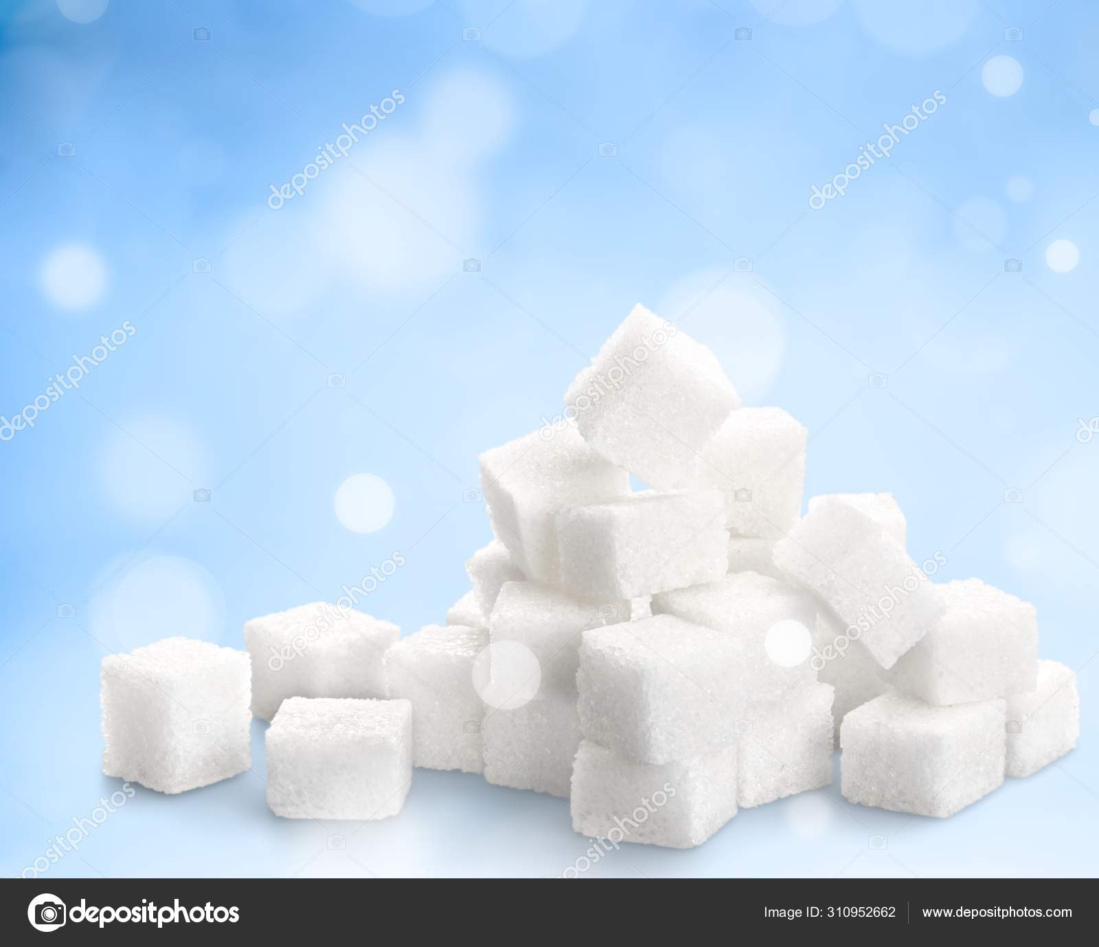 White Sugar Cubes Background Stock Photo by ©billiondigital 310952662