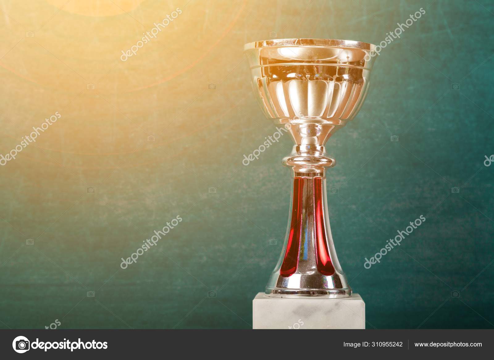 Golden Trophy Cup Background Stock Photo by ©billiondigital 310955242
