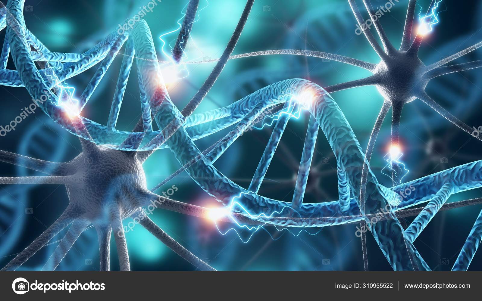 Human Cell Dna Molecule Illustration — Stock Photo © billiondigital ...