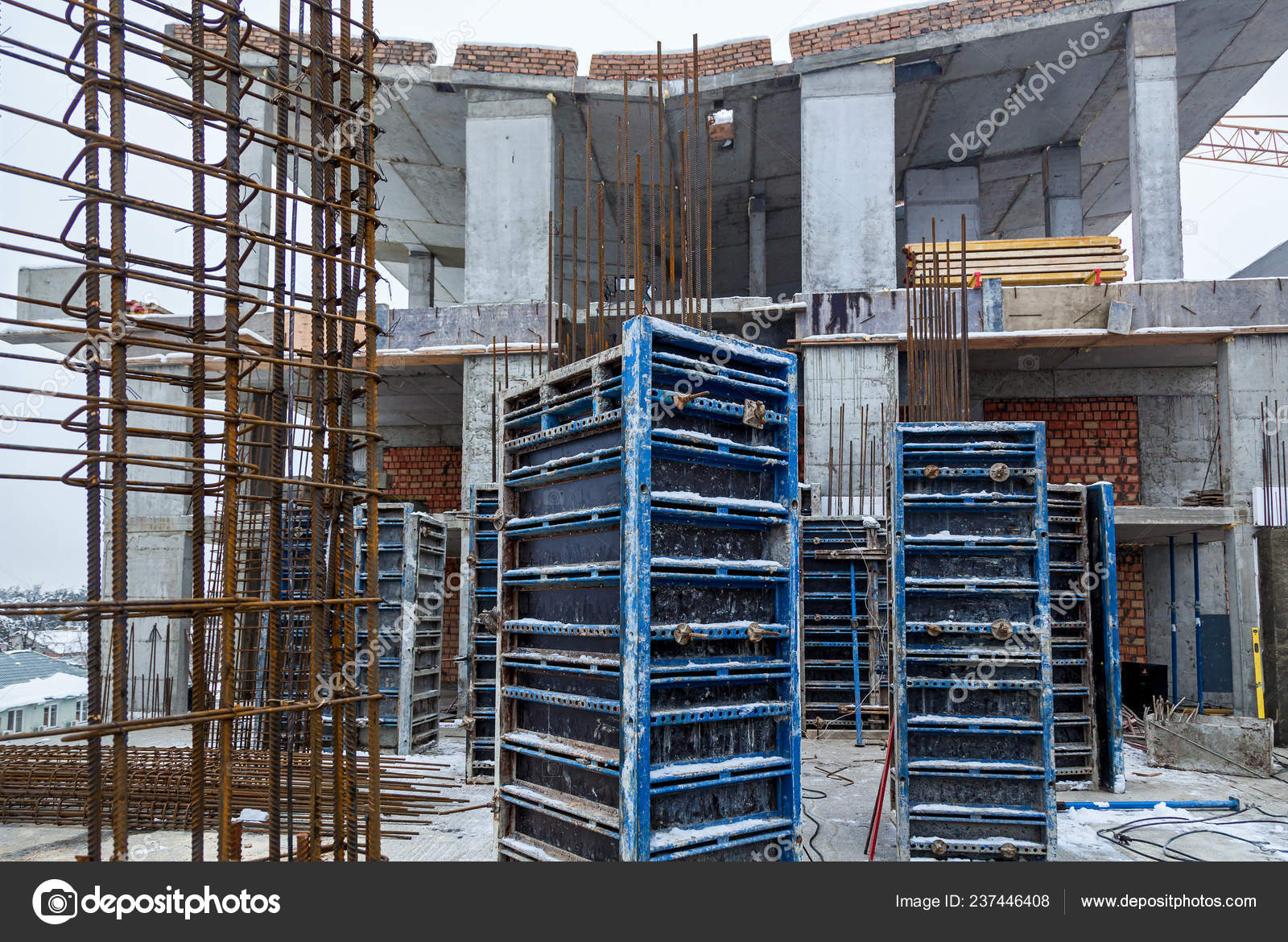 Diseño Del Refuerzo Del Marco Refuerzo Para Casa Del Marco — Foto de stock #237446408 © Oleg.0