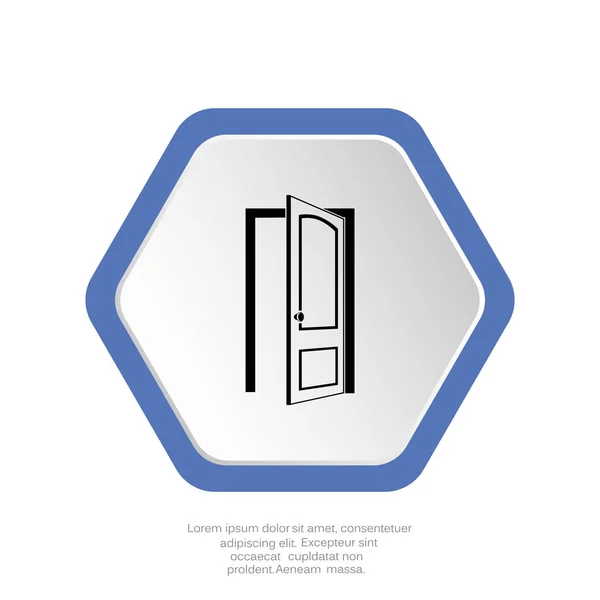 Door with lock Vector Art Stock Images | Depositphotos