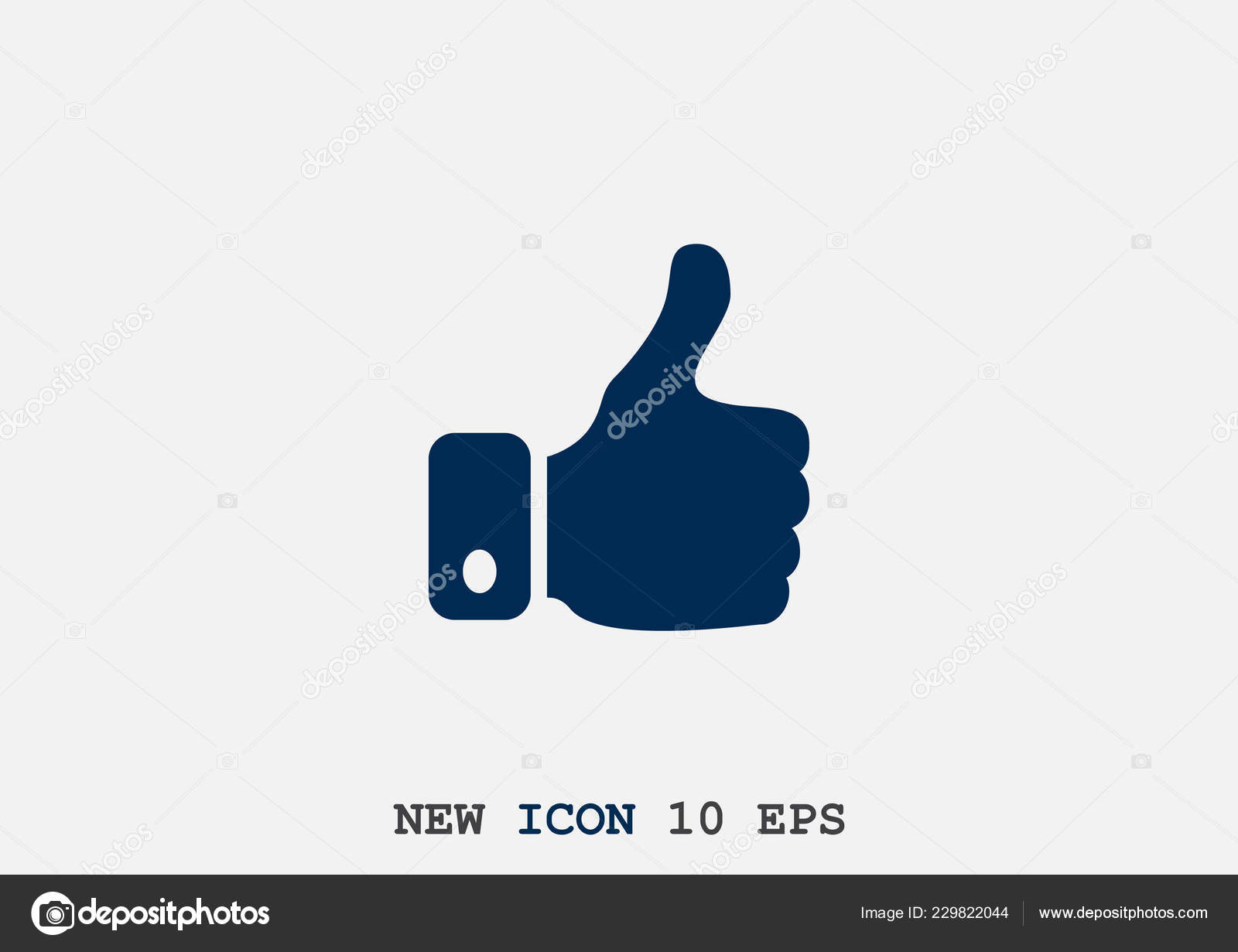 Palec nahoru webová ikona Stock Vektor od ©LovArt 229822044