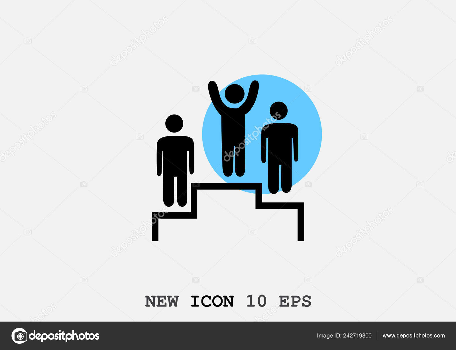 Winners podium icon Stock Vector by ©LovArt 242719800
