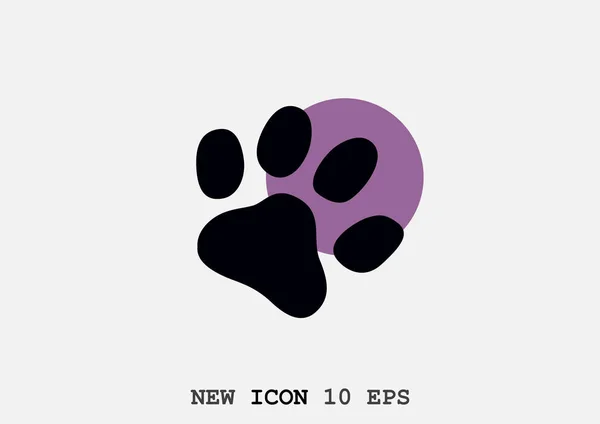 Dog paw track simple icon Stock Vector by ©LovArt 229818600