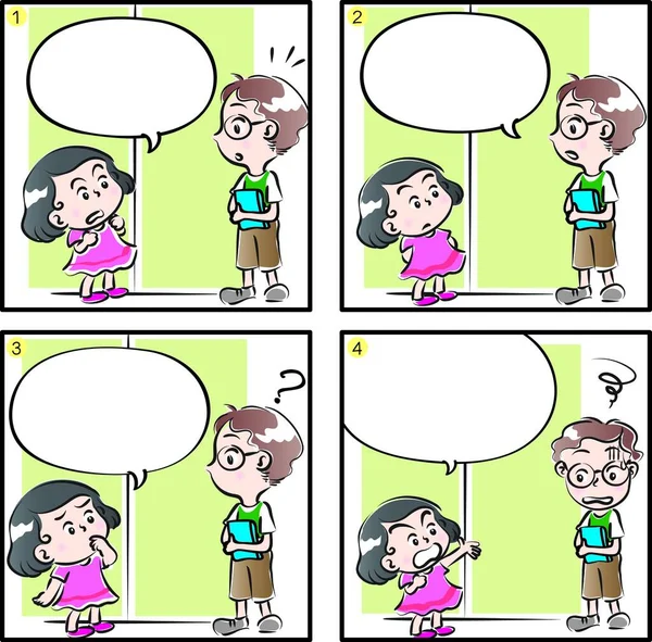 Dibujos animados de un dialogo fotos de stock, imágenes de Dibujos ...