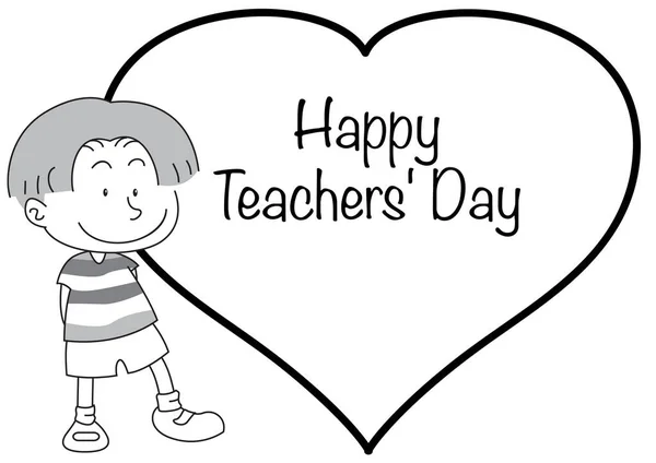 Happy teachers day — Stock Photo © wenpei #65741759