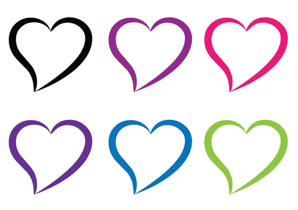Clipart Hearts Outline