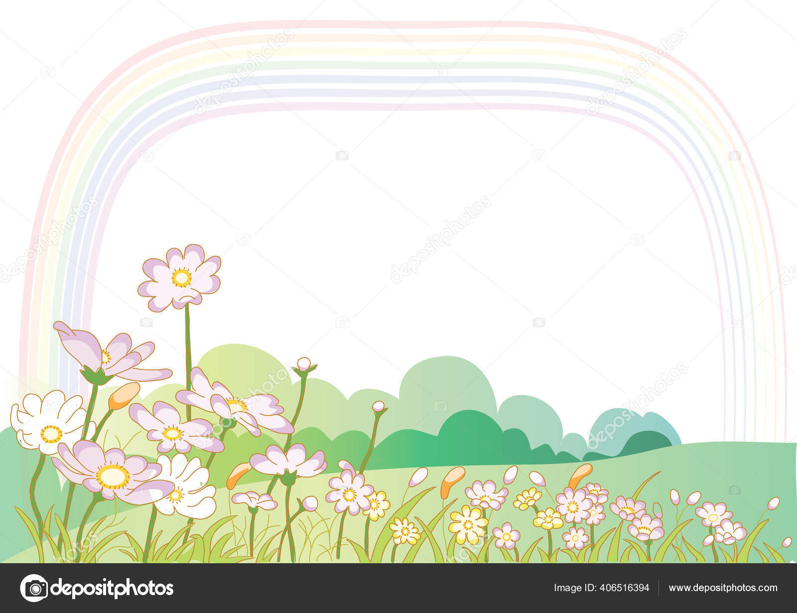 Spring Background Flowers Butterflies Stock Vector Image by ©wenpei ...