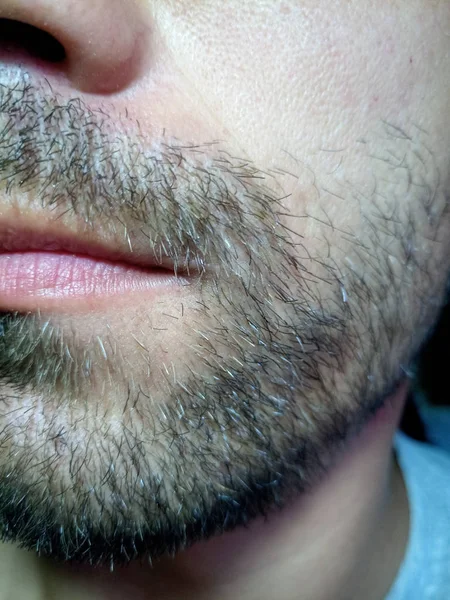 Man stubble Stock Photos, Royalty Free Man stubble Images | Depositphotos