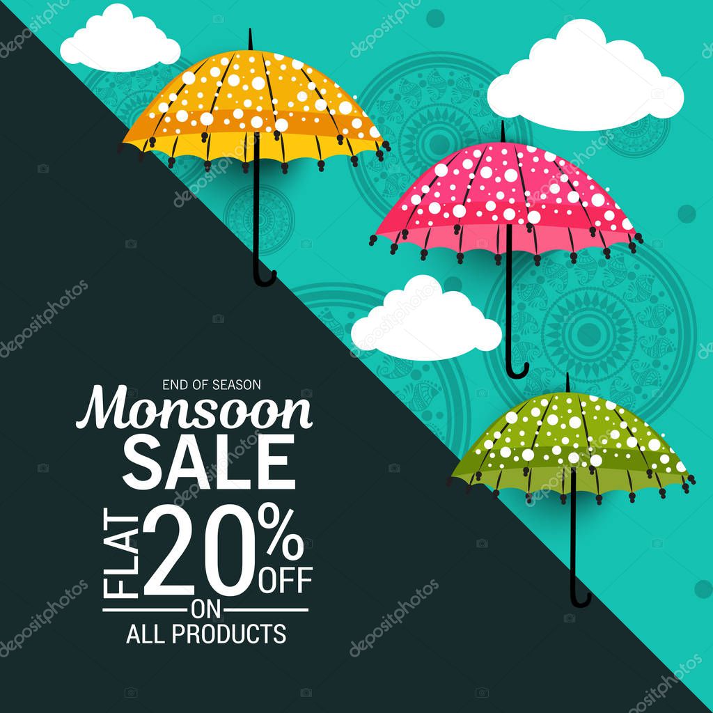 Ilustración vectorial de una pancarta de venta creativa para la ...