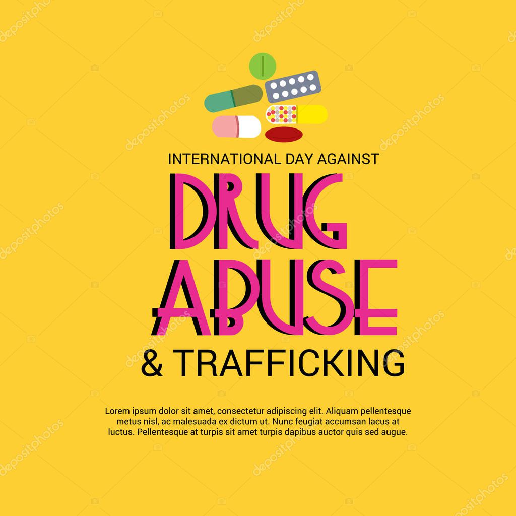 Ilustración vectorial de los antecedentes del Día Internacional contra ...