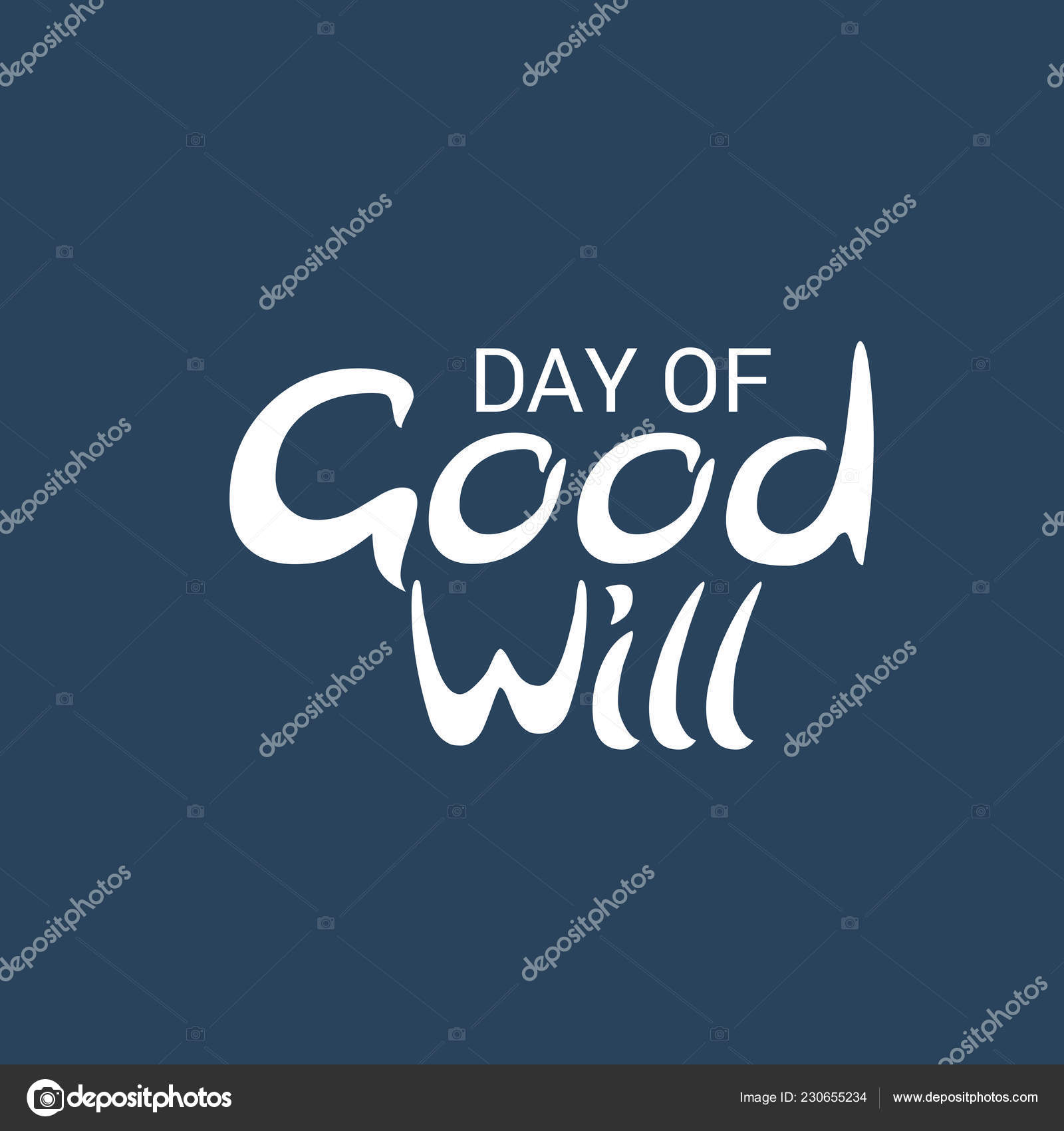 Vector Illustration Banner Day Good Stock Vector by ©SSDN 230655234