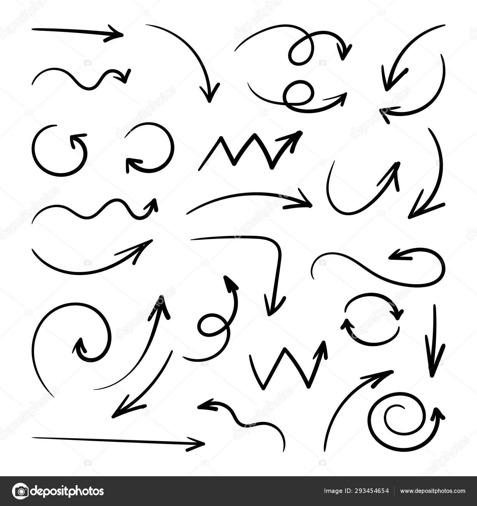 Vector Arrows Sketch