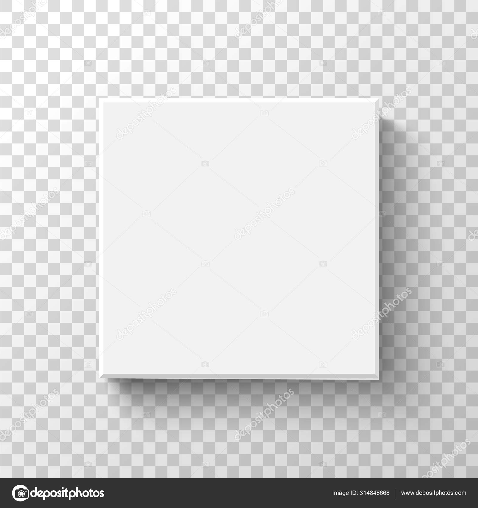 Open White Box Vector
