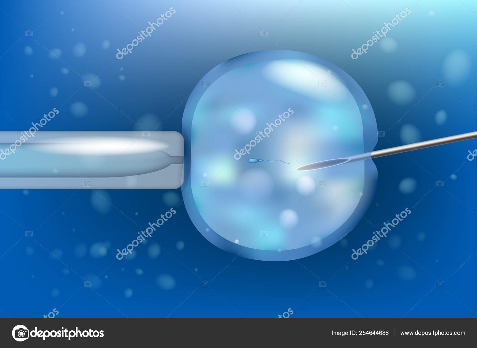 Inseminación Artificial Fecundación Vitro Fiv Macro Tubo Ensayo Bebé ...